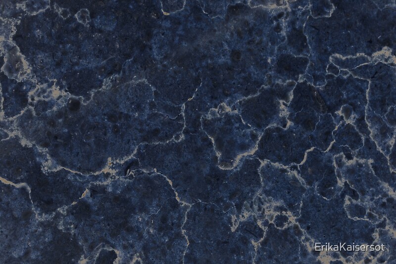 "Marble Blue Pattern" by Erika Kaisersot | Redbubble