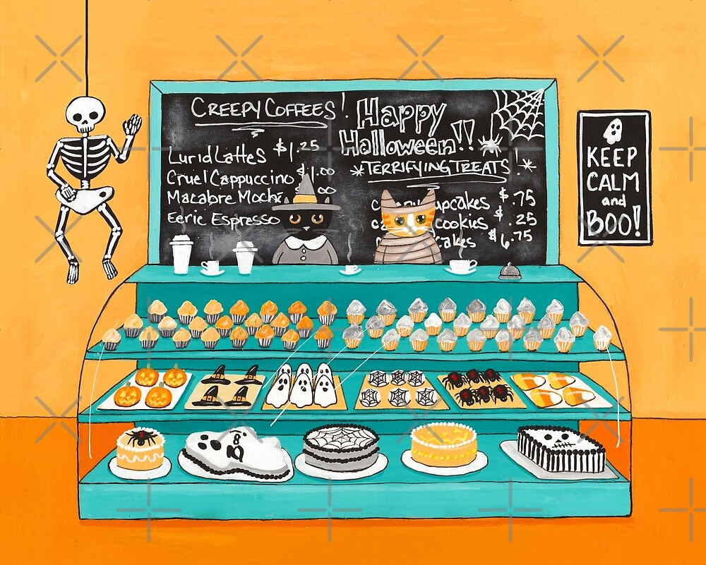 "The Halloween Bakery" by Ryan Conners | Redbubble