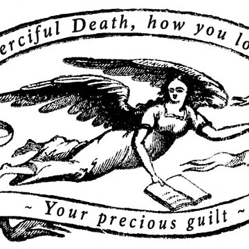 "Merciful Death" Sticker for Sale by spyderfyngers | Redbubble