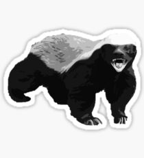 Honey Badger Stickers | Redbubble
