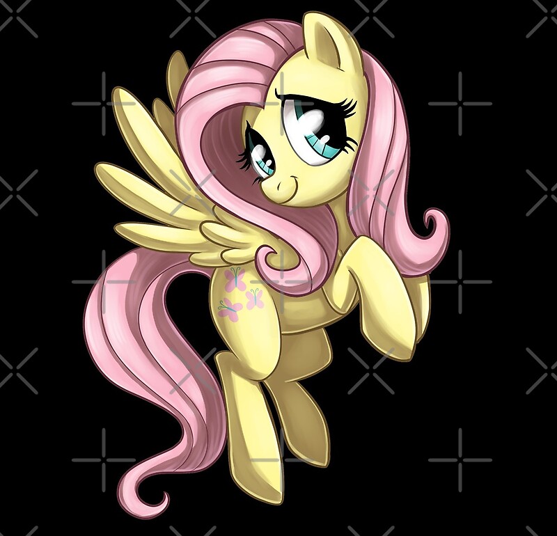 "MLP: Fluttershy" by Sciggles | Redbubble