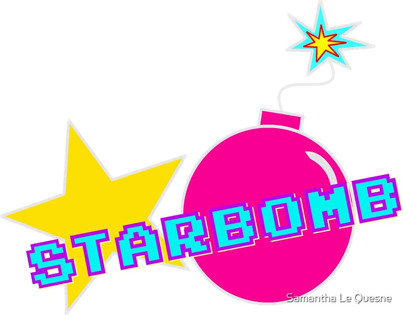 Starbomb: Stickers | Redbubble
