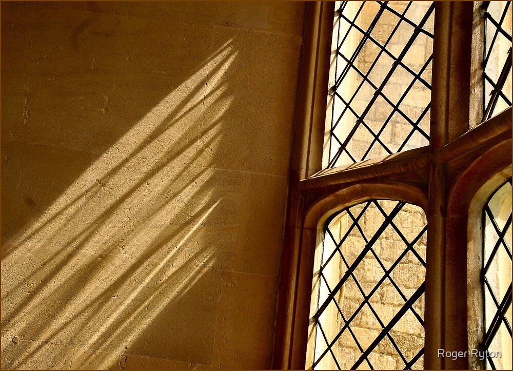 "Lacock Abbey, Oriel Window (after Fox Talbot)" by Roger Ryton | Redbubble
