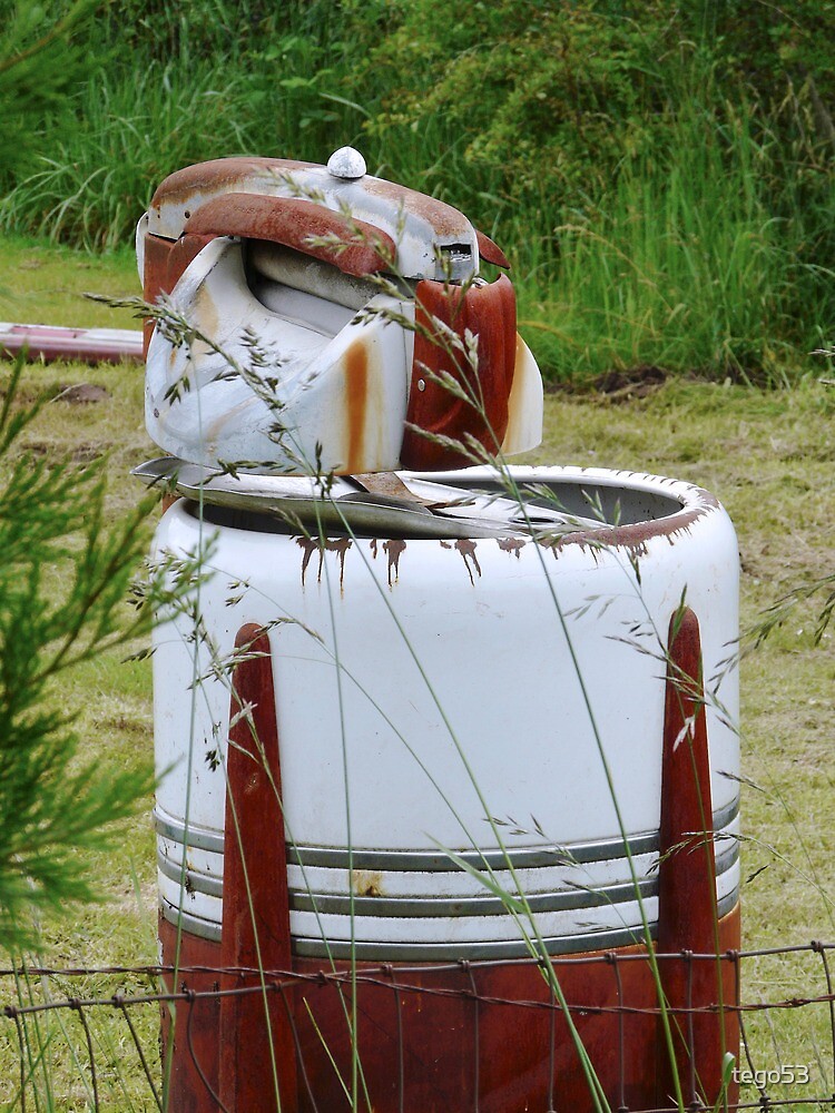 "very old washing machine" by tego53 | Redbubble