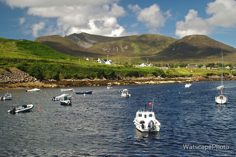 "Teelin Bay and Slieve League" by WatscapePhoto | Redbubble
