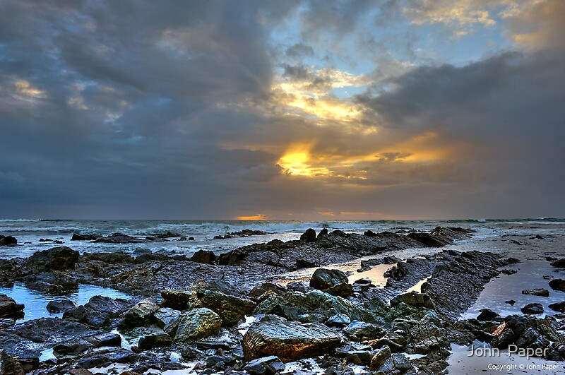 "Storm approaching, Melkbosstrand Beach, West Coast, South Africa" by ...