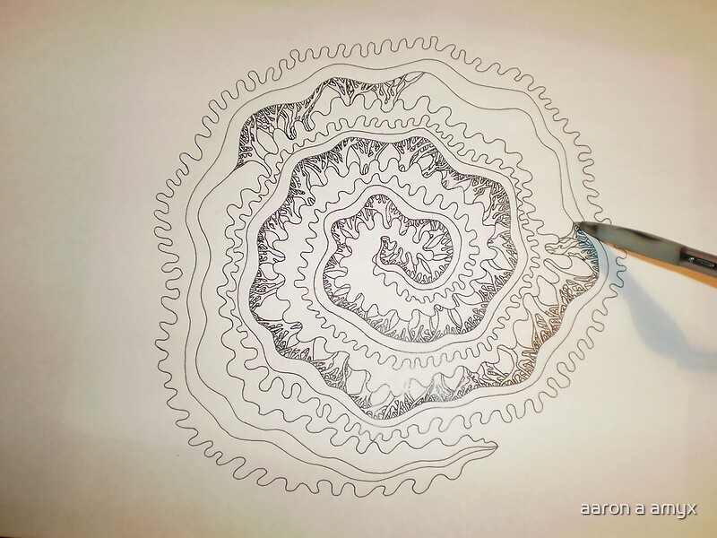 "Whirly Jig Trees" by aaron a amyx | Redbubble