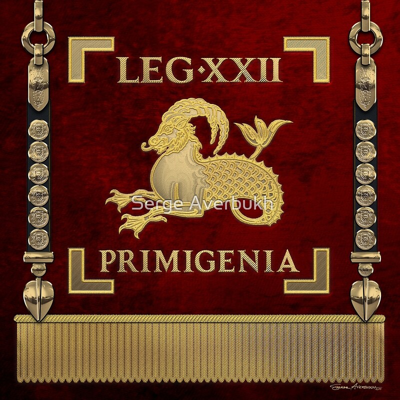 "Standard of the 22nd Legion Primigenia - Vexillum of the Fortune's ...