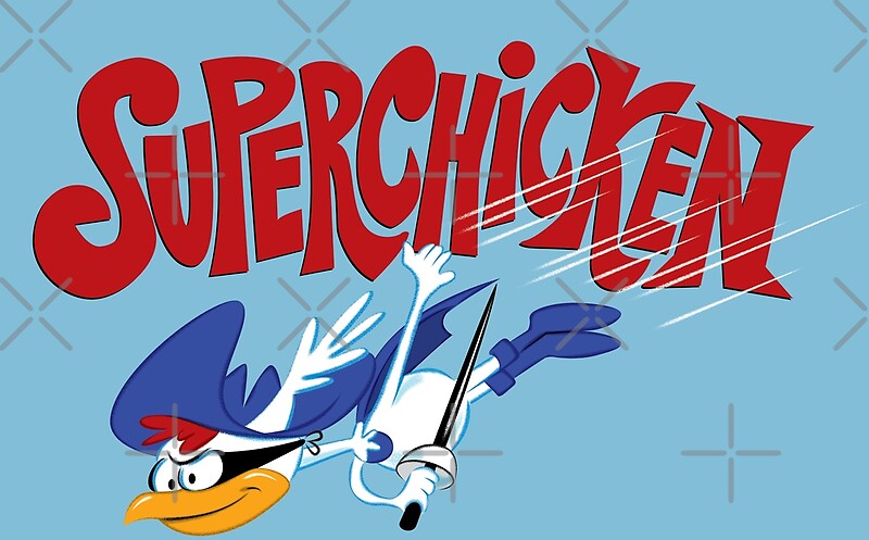 "Super Chicken" by GraficBakeHouse | Redbubble