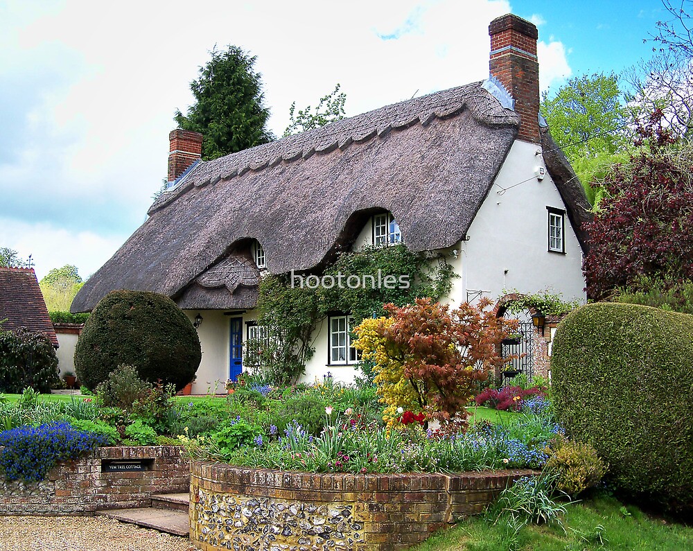 "A Perfect Little Cottage" by hootonles | Redbubble