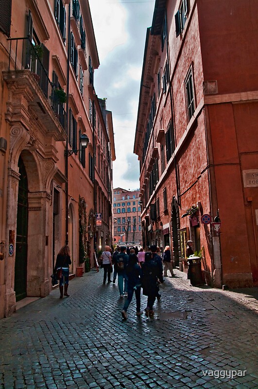 "ROME - STREETSCAPE (1) " by vaggypar | Redbubble