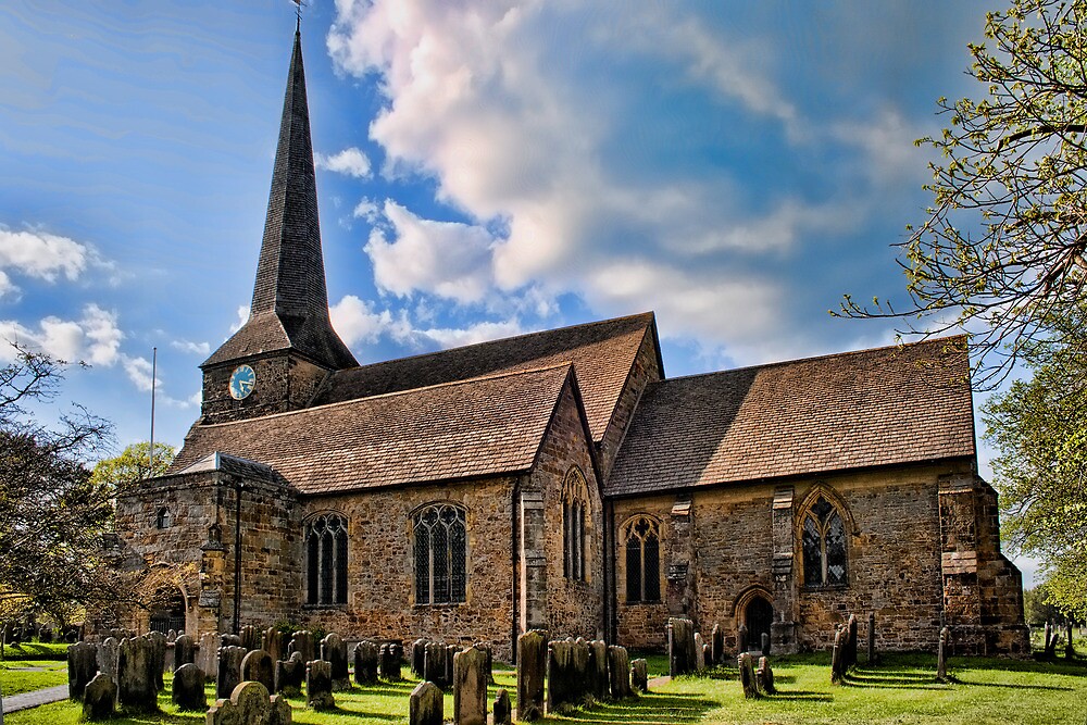 "St Peter and St Paul, Wadhurst" by Dave Godden | Redbubble