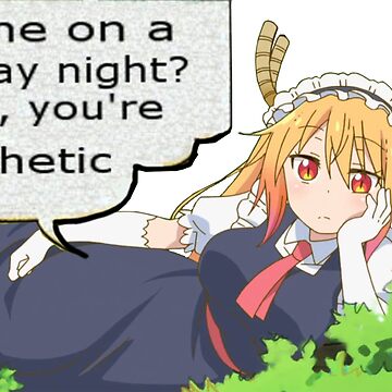 "Tooru God You're Pathetic Meme v2" Sticker for Sale by dumbanimememes ...