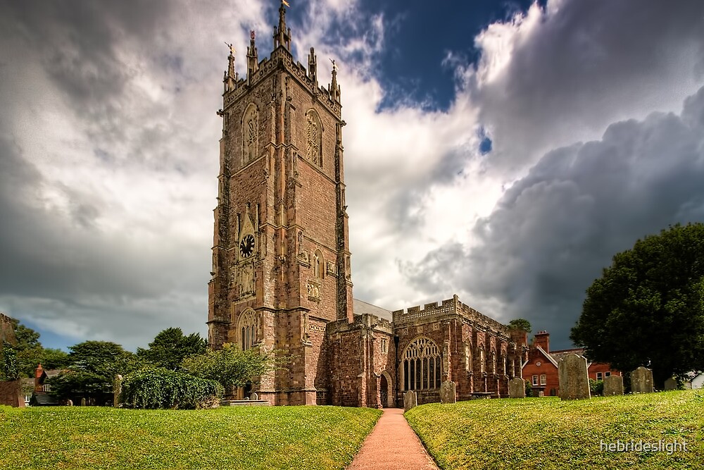 "Cullompton Church" by hebrideslight | Redbubble
