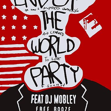 "MR ROBOT: END OF THE WORLD PARTY" Poster for Sale by camboa | Redbubble