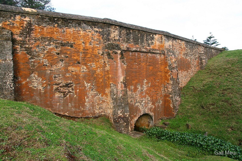 "Bloody Bridge, Norfolk Island" by Gail Mew | Redbubble