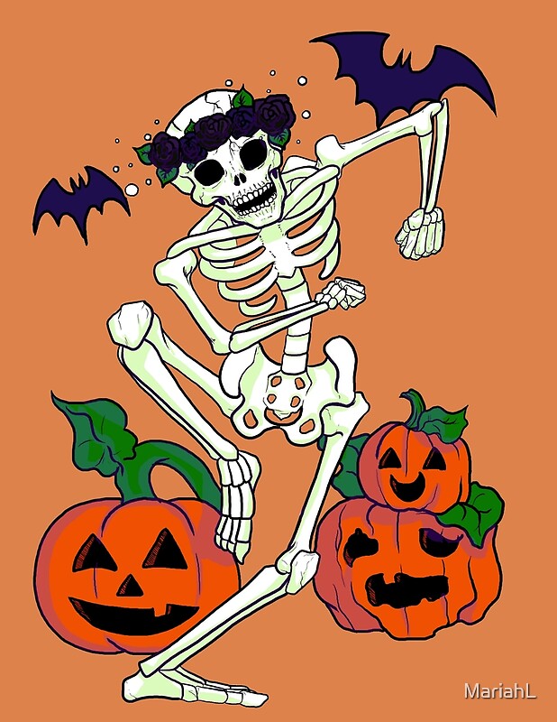 "Spoopy Time" by MariahL | Redbubble