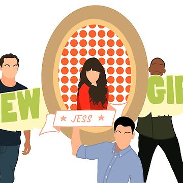 "New Girl - Who’s that girl? It’s Jess! " Greeting Card for Sale by ...