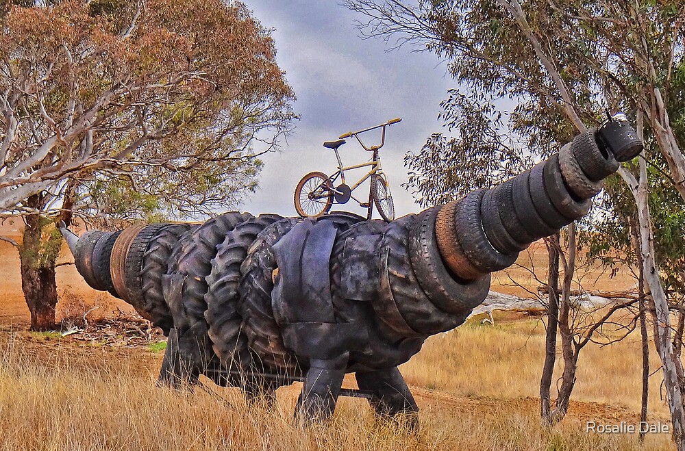 "Tyre-Ranasaurus " by Rosalie Dale | Redbubble