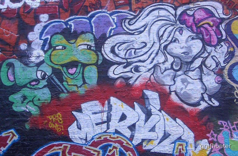 "World street graffiti - random" by grafhunter | Redbubble