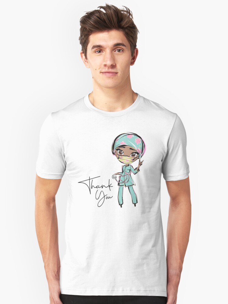 "Doctor Medical Essential Worker Thank you Nurse gift" T-shirt by ...