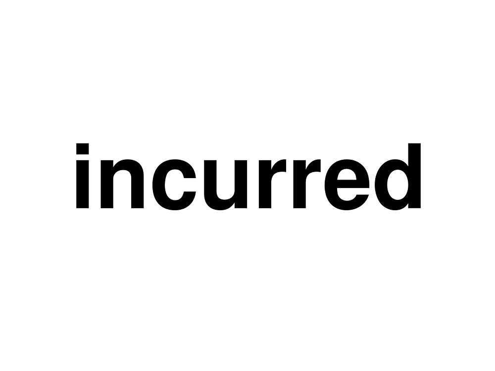 "incurred" by ninov94 | Redbubble