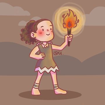 "Zazzalil - Firebringer STARKID" Sticker for Sale by meowlody | Redbubble