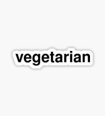 Vegetarian Stickers | Redbubble