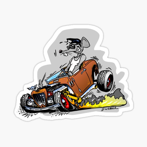 Ed Roth Stickers | Redbubble