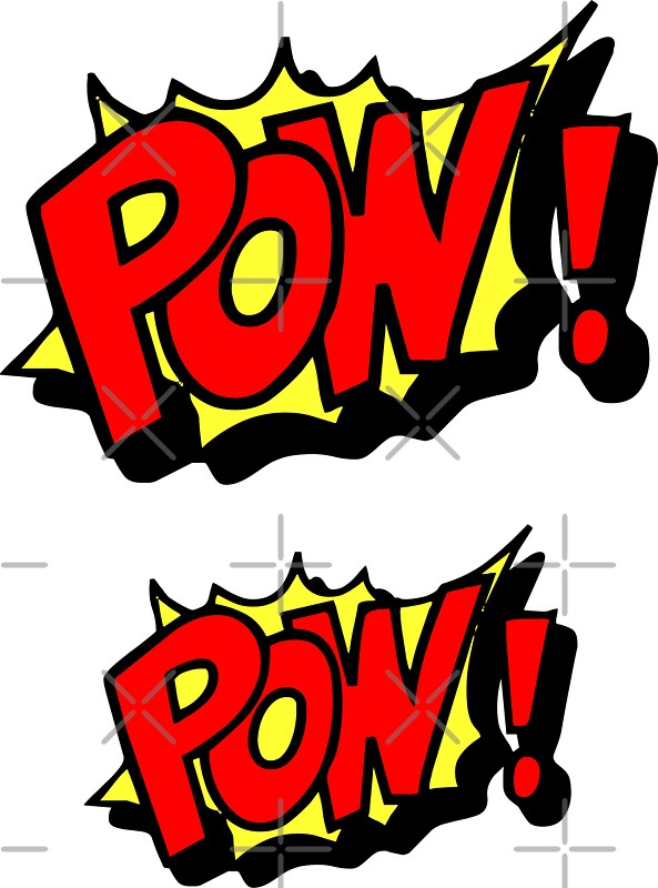 Ka Pow: Stickers | Redbubble