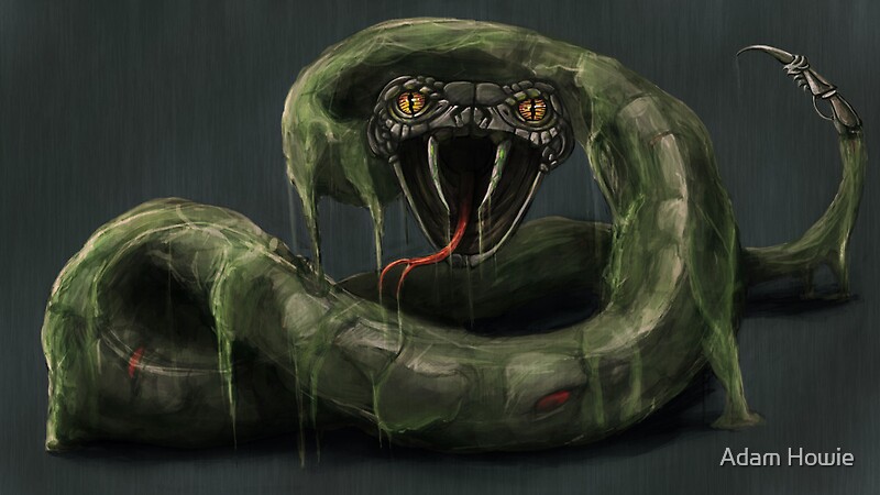 "Mecha-Snake" by Adam Howie | Redbubble