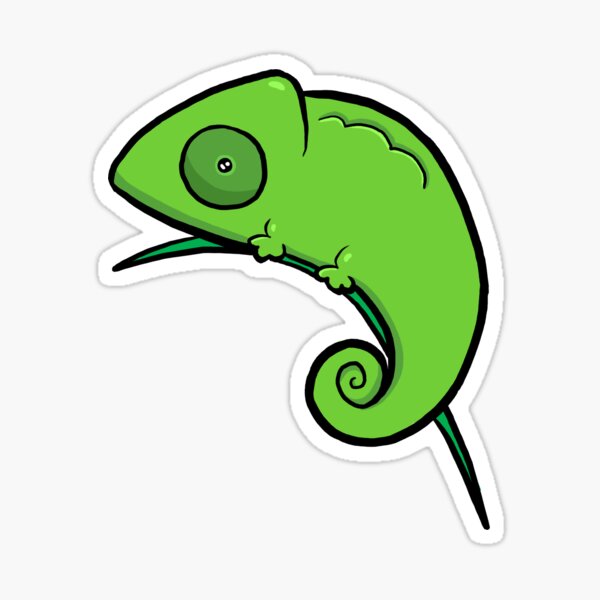Chameleon Stickers | Redbubble