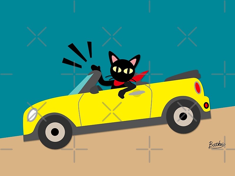 "Whim in the car" by BATKEI | Redbubble