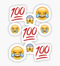 100 Emoji: Stickers | Redbubble