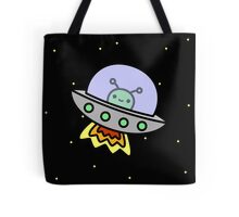 "Cute alien in ufo in space" by peppermintpopuk | Redbubble
