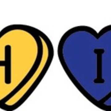 "Michigan Hearts" Sticker for Sale by ktp100 | Redbubble