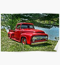 Classic Ford Truck Posters | Redbubble