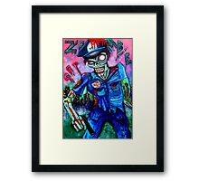 "Zombie Cop (Horror Comics, Zombies)" by Laura Barbosa | Redbubble