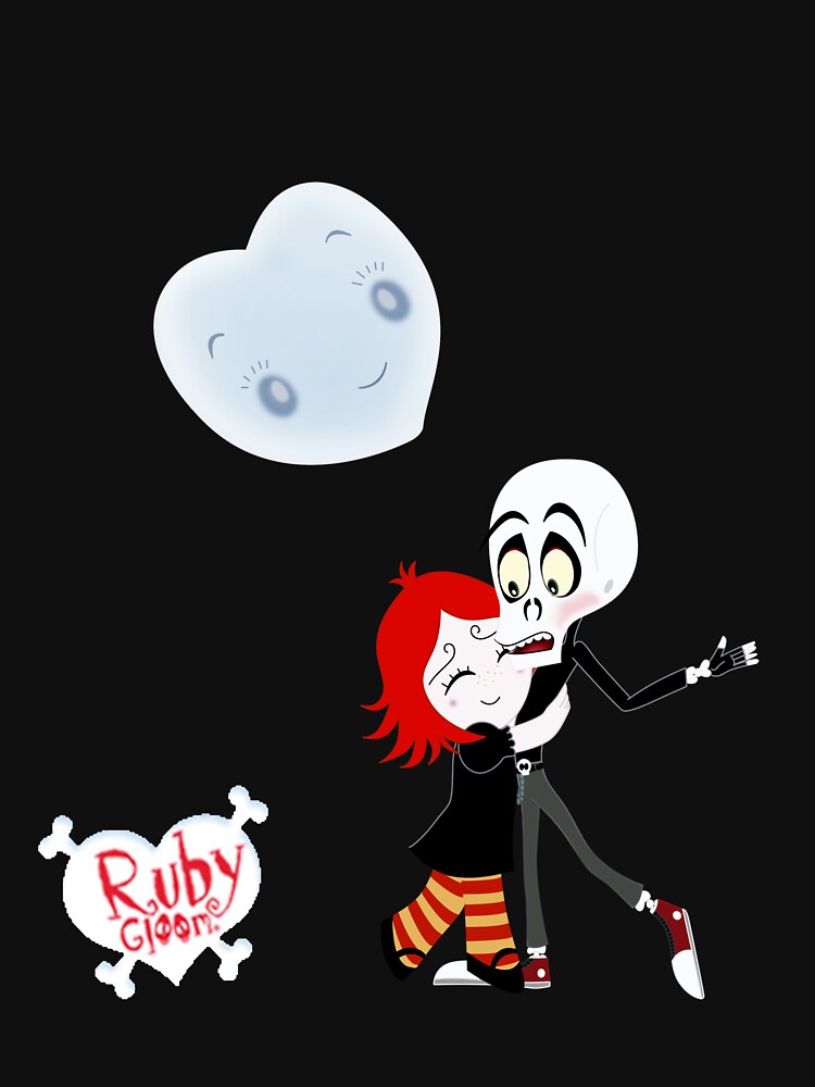 "Ruby Gloom x SkullBoy" T-shirt by Gosen406 | Redbubble