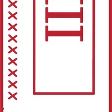 "Anime Design - 13 Stitches" Sticker for Sale by officialA2M | Redbubble