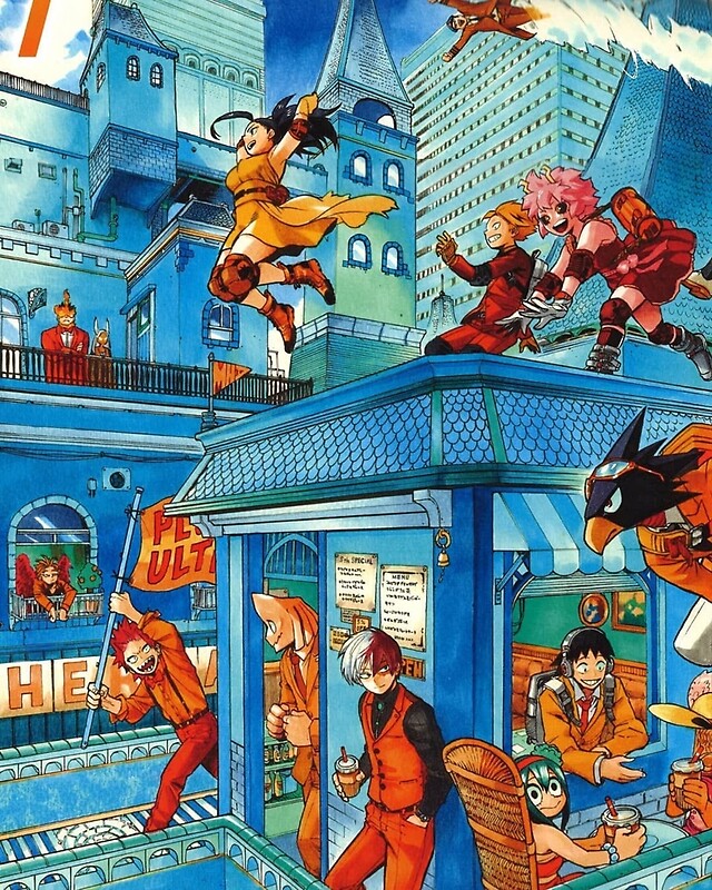 "MHA Chapter 235 Colour Spread - 1" by Lumyoss | Redbubble