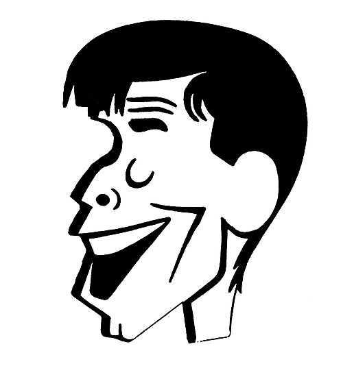 "Jerry Lewis caricature" Photographic Print by deanmartiann | Redbubble