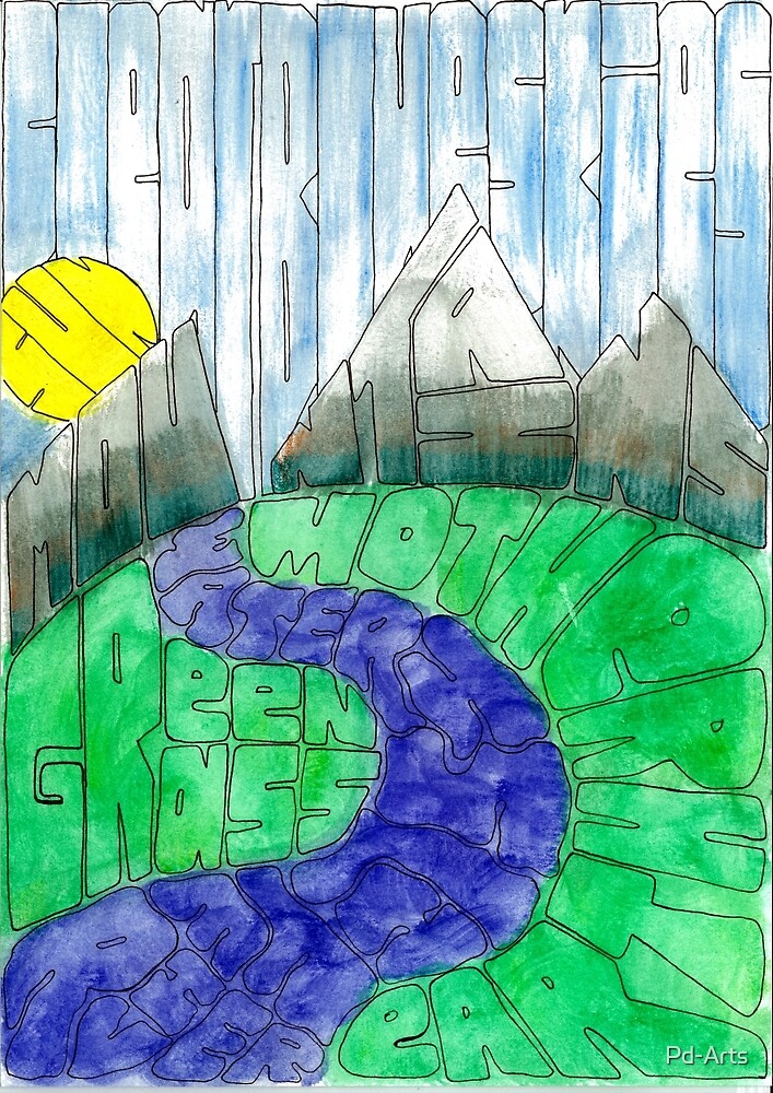 "WordScape" by Pd-Arts | Redbubble