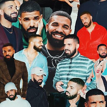 "drake collage" Poster for Sale by katecrawford26 | Redbubble