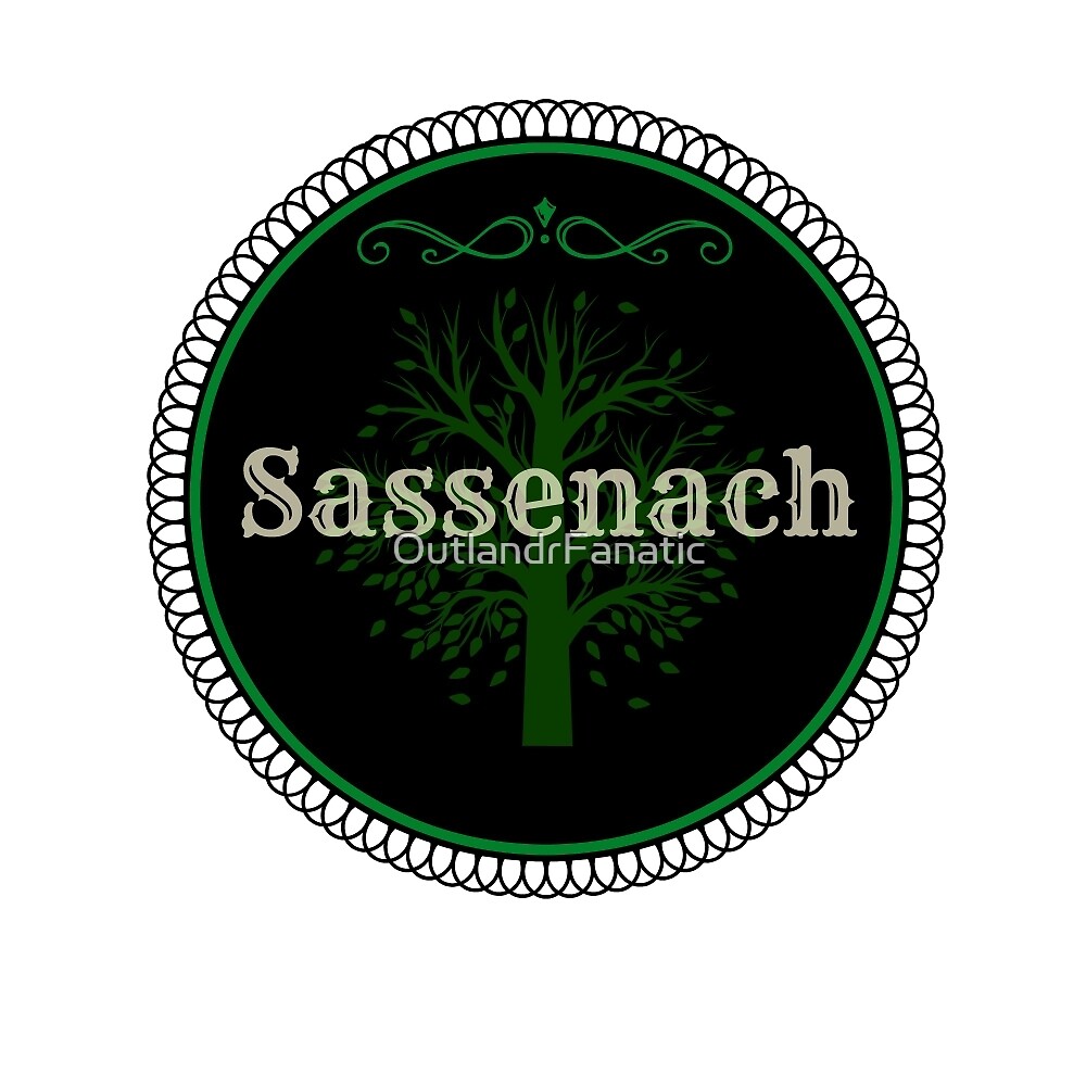 "Sassenach Green Tree Logo" by OutlandrFanatic | Redbubble