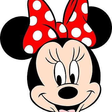 "Mini Mouse" Sticker by Tal-Naive-Art | Redbubble