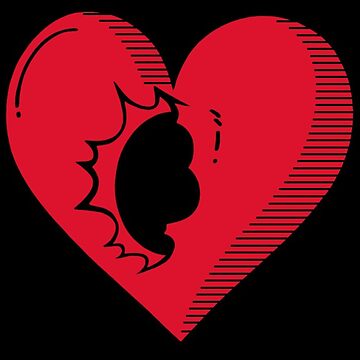 "RED VELVET RUSSIAN ROULETTE HEART" Sticker for Sale by odinsxn | Redbubble