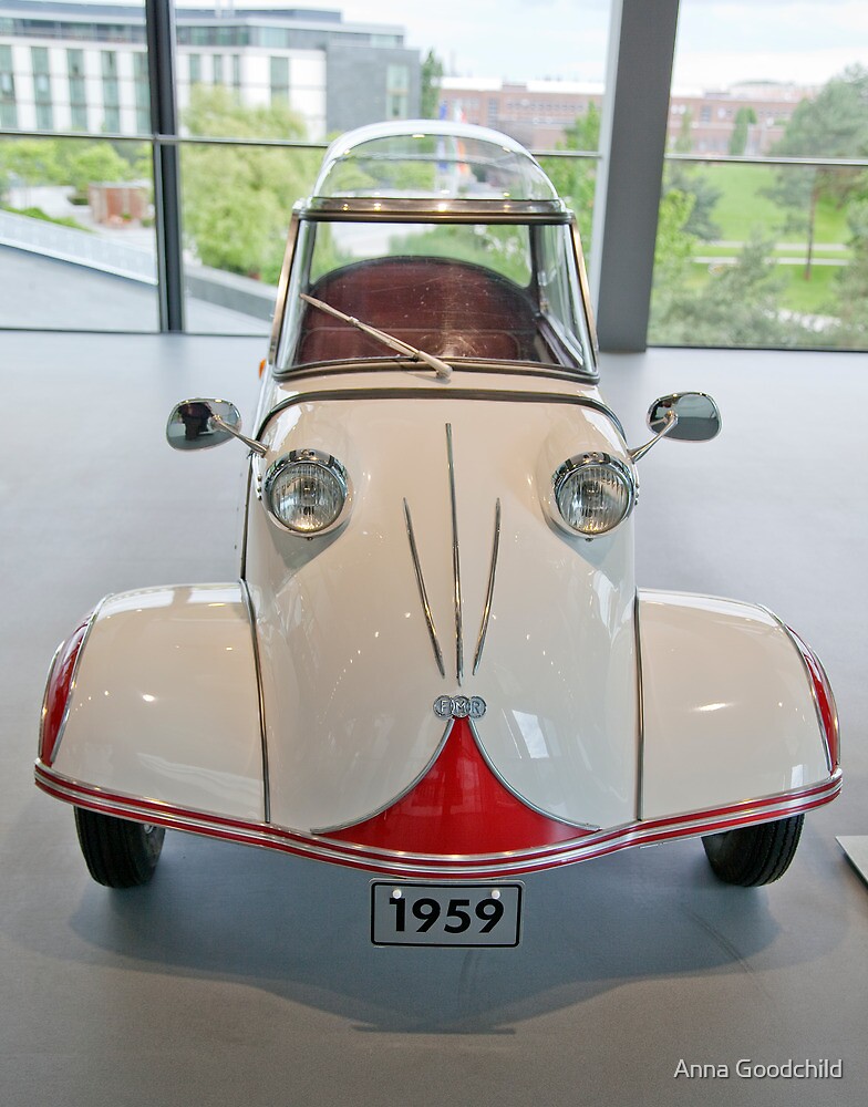 "A Messerschmit car on exhibition at Autostadt, Wolfsburg, Germany" by ...