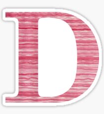 Letter D: Stickers | Redbubble