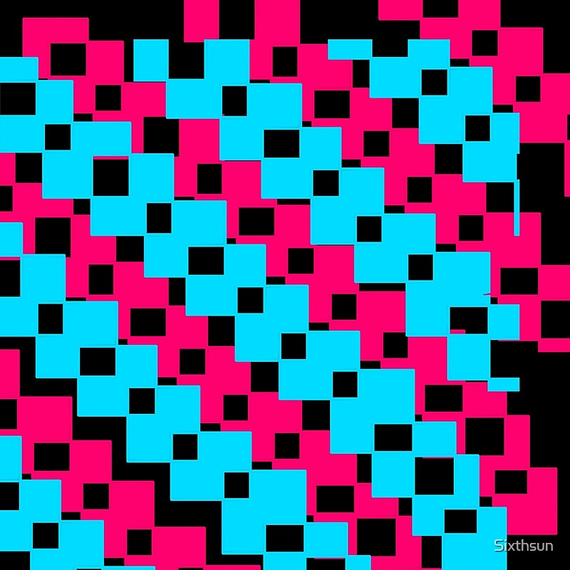 "pixel stripes" by Sixthsun | Redbubble